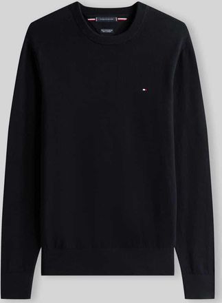 Tommy Hilfiger Regular Fit Pullover aus Baumwoll-Kaschmir-Mix