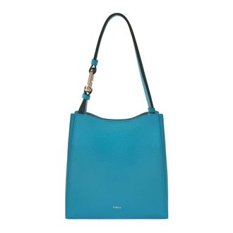 Furla Femme, Sacs, Bleu, Taille: ONE Size Nuvola Bucket Bag Mini