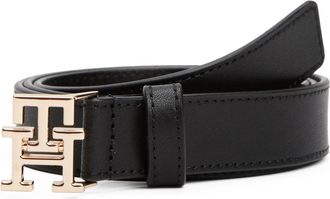 Tommy Hilfiger G&uuml;rtel TH Monogram Plaque Buckle