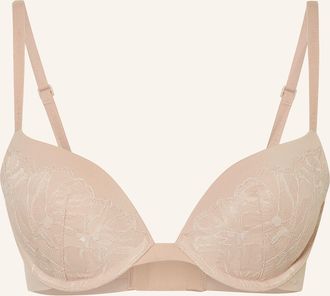 Calvin Klein Push-Up-Bh Perfectly Fit Lace beige