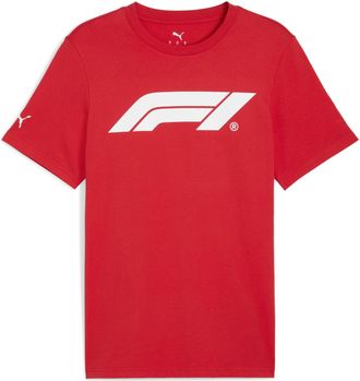 Puma Herren F1 ESS Logo Tee 180g T-Shirt, Pop-Rot, XXL