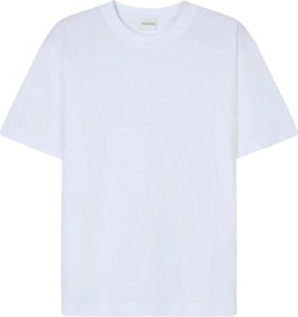 Closed Homme, Tops, Bleu, Taille: M T-shirt ras du cou coupe classique