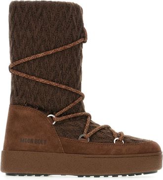 Moon Boot Femme, Chaussures, Brun, Taille: 37 EU LTrack Knit Bottes