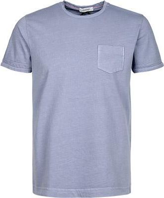 Crossley Herren T-Shirt blau Baumwolle