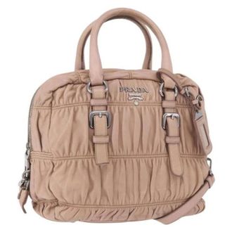 Prada Pre-owned Hand Bag - - Pre-owned - Damen - Beige - ONE SIZE
