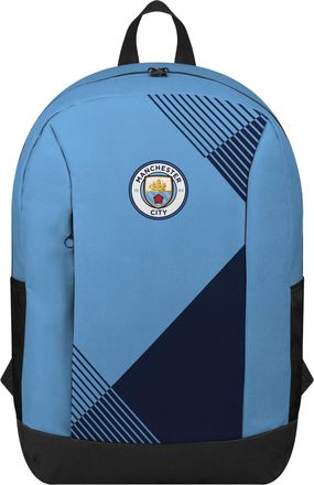 Foco Officially Licensed Manchester City FC Blue Glide Backpack
