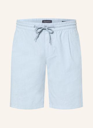 Strokesman's Strokesmans Shorts Regular Fit Mit Leinen blau