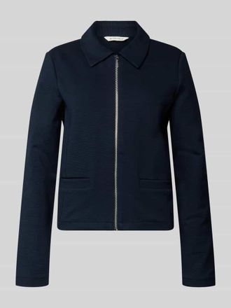 Tom Tailor Regular Fit Kurzblazer aus Baumwoll-Mix