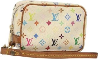 Louis Vuitton Pre-owned Toile trousses-de-toilette - Femme - Pre-owned - Blanc - Taille: ONE Size