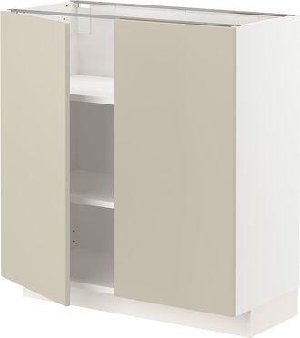 IKEA METOD Unterschrank m Böden/2Türen