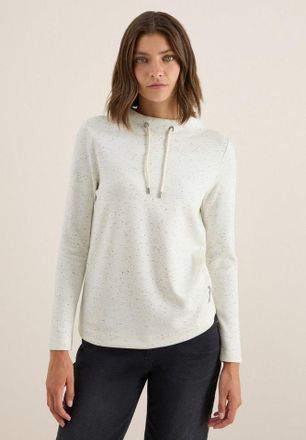 Cecil Langarmshirt mit Struktur-Muster