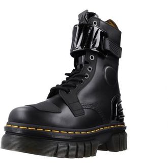 Dr. Martens 30970001 10 Eye Boot Femme Black Nappa Lux & Black Ajax & Black Soft Patent Pu EU 39