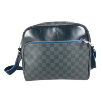 Louis Vuitton unisex, Pre-owned, Noir, Taille: ONE Size Sac bandouli&egrave;re Damier Graphite Pre-owned