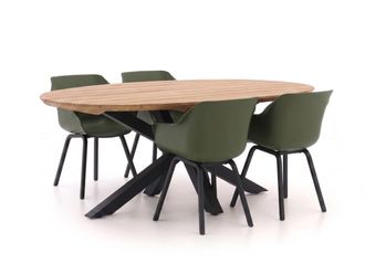 Hartman Hartman Sophie Element/Stephanie 200 cm Gartenm&ouml;bel-Set 5-teilig