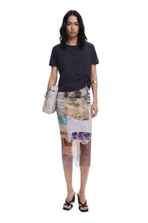 Desigual Vest_Collage, 6015 BEIGE Oscuro, M