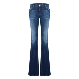 Dsquared2 Dunkelblaue Verblasste Jeans Damen - - Jeans - Damen - Blau - S
