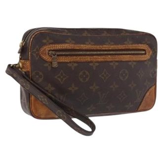 Louis Vuitton Pre-owned Monogram Canvas Clutch - Femme - Pre-owned - Brun - Taille: ONE Size