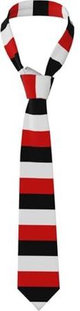 Generic Cravate Ancien Drapeau De LEmpire Allemand &Eacute;l&eacute;gant Tie Classique Cravates Homme Pour F&ecirc;te Mariage L&Eacute;cole