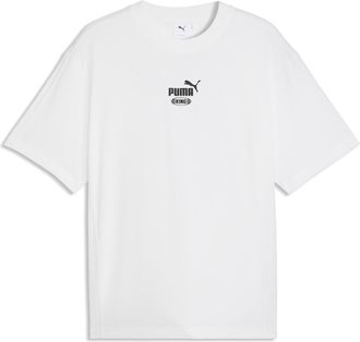 Puma T-shirt d&eacute;contract&eacute; KING Sportstyle Homme, Accessoires, Blanc, XXL
