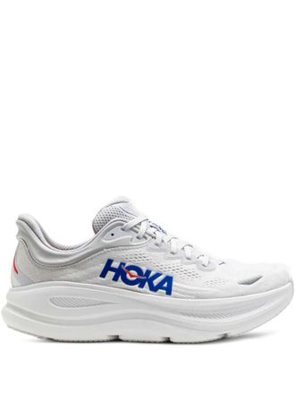 Hoka One One Bondi 9 Sneakers mit Logo - Wei&szlig;