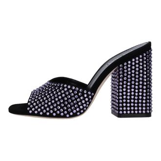 PARIS TEXAS Femme, Chaussures, Noir, Taille: 37 EU Heeled Mules