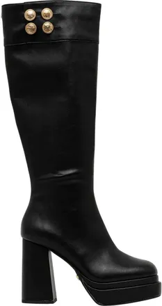 Buffalo Femme, Chaussures, Noir, Taille: 39 EU Bottes Hautes