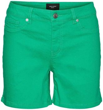 Vero Moda Damen Vmwild Seven Nw Col Shorts, Bright Green, M EU