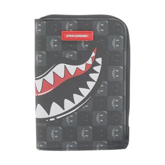 Sprayground Sharks In Paris WTF Bubbly Check Wallet - - Accessories - unisex - Schwarzk - ONE SIZE