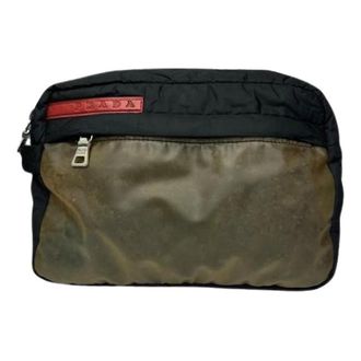Prada Pre-owned Fabric Clutch - - Pre-owned - Damen - Schwarzk - ONE SIZE