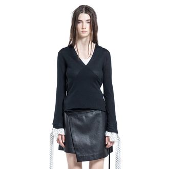 Ann Demeulemeester Fro Wrap Knit Cardigan