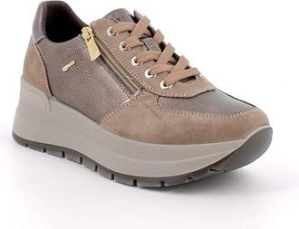 Igi & Co Femme Chaussures 8677522 Baskets à lacets, beige, 36 EU