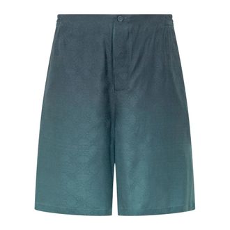 Off-white Arrow Monogram Jacquard Bowling Shorts - - Shorts - Herren - Blau - 3XL