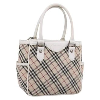Burberry Sac &agrave; main vintage doccasion - Femme - Pre-owned - Beige - Taille: ONE Size