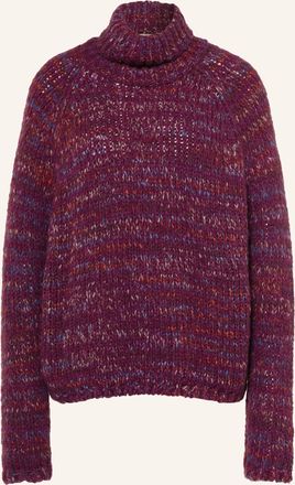 Smith & Soul Rollkragenpullover lila