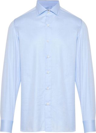 Borrelli Napoli Klassisches Hemd - Blau