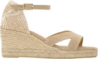 Castaner Femme, Chaussures, Beige, Taille: 36 EU Carina Wedge Espadrille