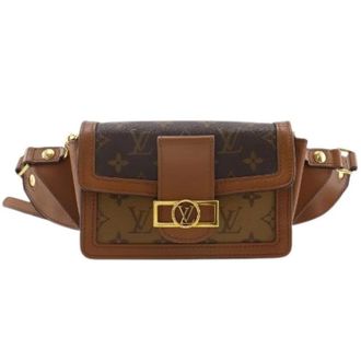 Louis Vuitton Pre-owned Dauphine Monogram Reverse 2way waist bag - - Pre-owned - Damen - Braun - ONE SIZE