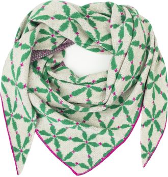 Glamexx24 Damen Schal Halstuch viele Farben - Dreiecksform - Unisex - Winterschal Sommerschal XXL Schal Muster Schal Trend Schal sehr weicher Schal