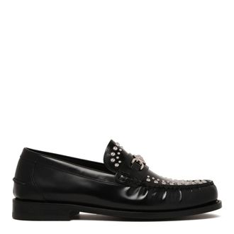 Versace Medusa 95 Embellished Loafers - - Shoes - Herren - Schwarzk - 42 EU