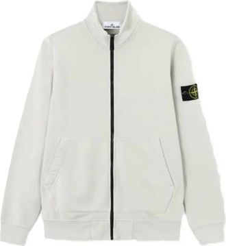 Stone Island Herren, Sweatshirts & Hoodies, Wei&szlig;, XSGr&ouml;&szlig;e