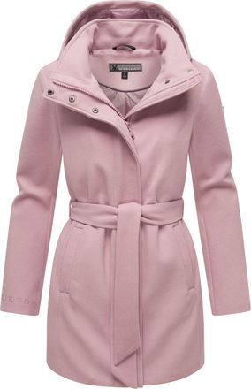 Marikoo Damen Mantel Katalinaa mit Tailleng&uuml;rtel