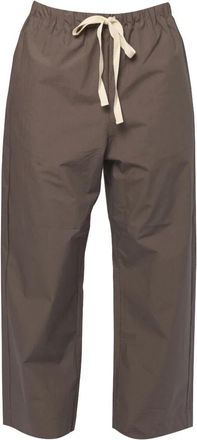 PDR Phisique Du Role Femme, Pantalons, Brun, Taille: 38 FR Venezia Wide Pantalons