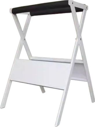 Generic Faltbarer Tennisschl&auml;ger-Aufbewahrungsst&auml;nder, Bodenstehender Badmintonschl&auml;gerhalter Mit Schwammschutz, 40 Kg Tragkraft for 10 Schl&auml;ger(White)