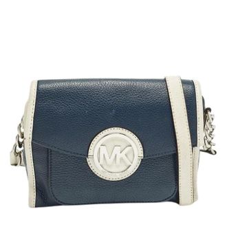 Michael Kors Sac bandouli&egrave;re Margo Pre-owned - Femme - Pre-owned - Bleu - Taille: ONE Size