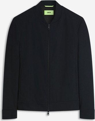 Cinque Sweatjacke CICROSS mit Stehkragen, Regular Fit, 2-Wege-Rei&szlig;verschluss