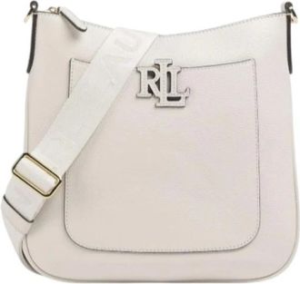 Ralph Lauren Femme, Sacs, Blanc, Taille: ONE Size Cameryn 27 Shoulder Bag