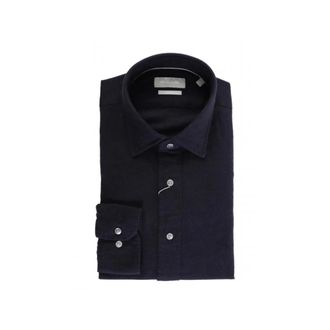 Michael Kors Homme, Chemises, Bleu, Taille: L Slim Fit Shirt