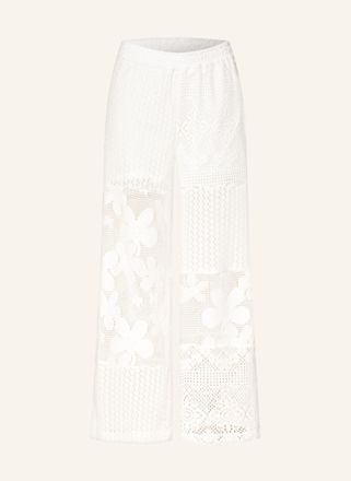 Oh April Oh April Marlenehose Ackee Aus Spitze grau