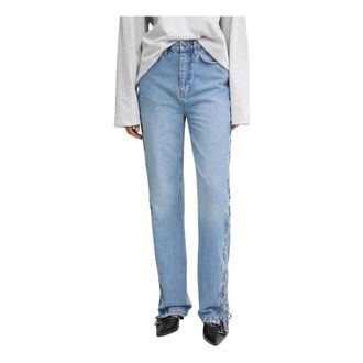 Rotate Rotate Birger Christensen, Femme, Jeans, Bleu, Taille: W27 Jeans droits