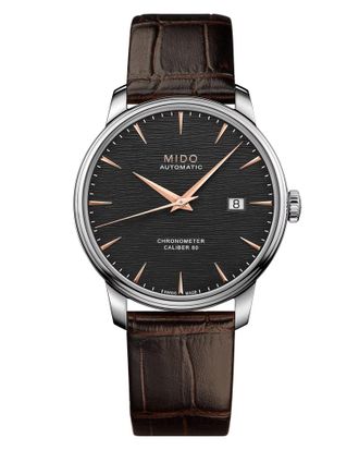 Mido Baroncelli Chronometer Silicon Gent Herrenuhr M027.408.16.061.00